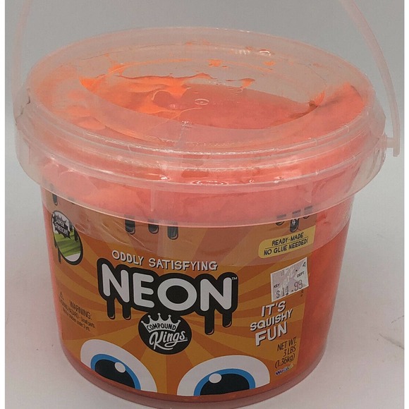 Does not apply | Toys | Slime Compound Kings 3lb Neon Orange Slime ...